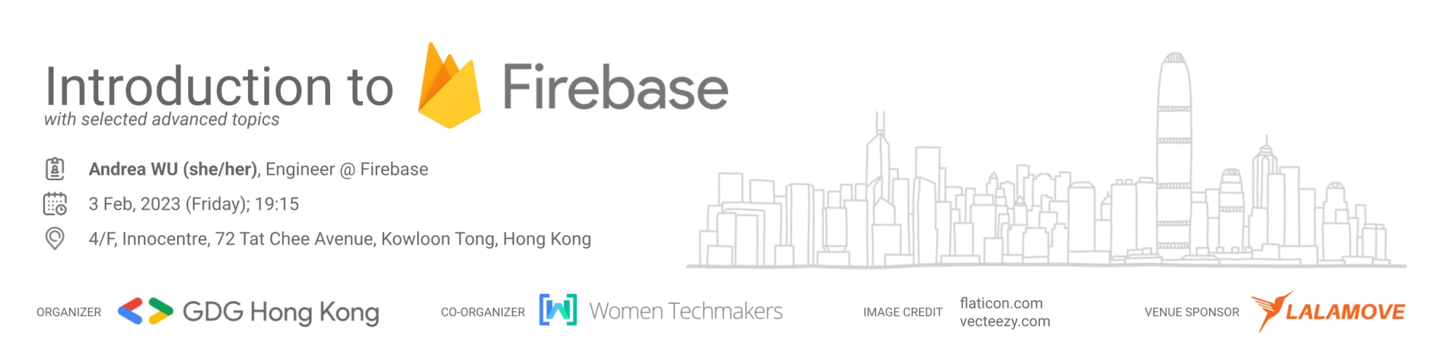Introduction to Firebase with selected advanced topics - GDG Hong Kong